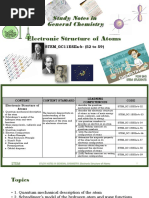 General Chemistry I Quarter 2 Modules | PDF | Atomic Orbital | Electron ...