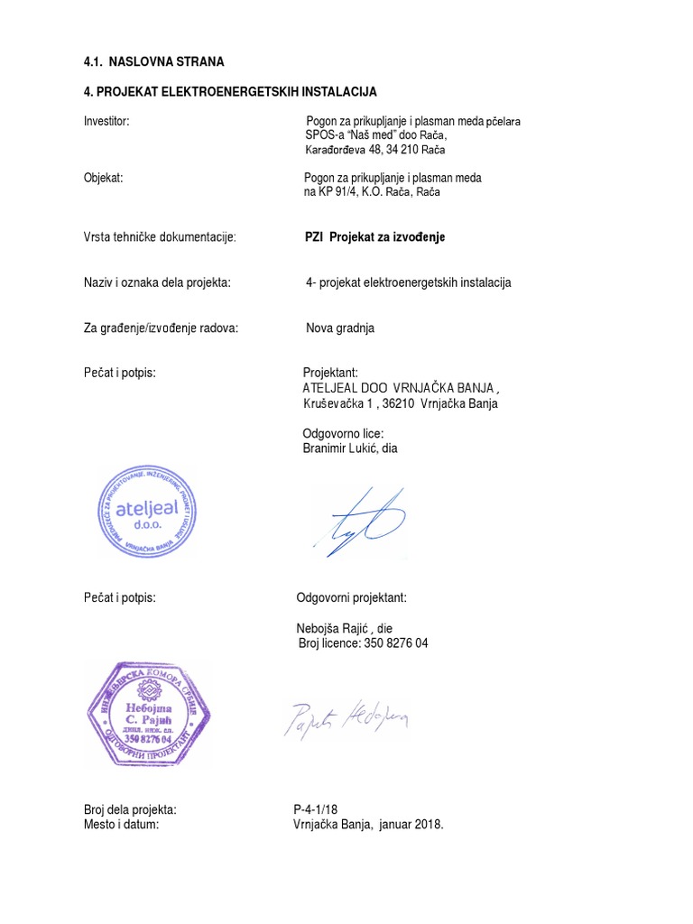 04 Pzi-Med Elektroenergetske PDF | PDF