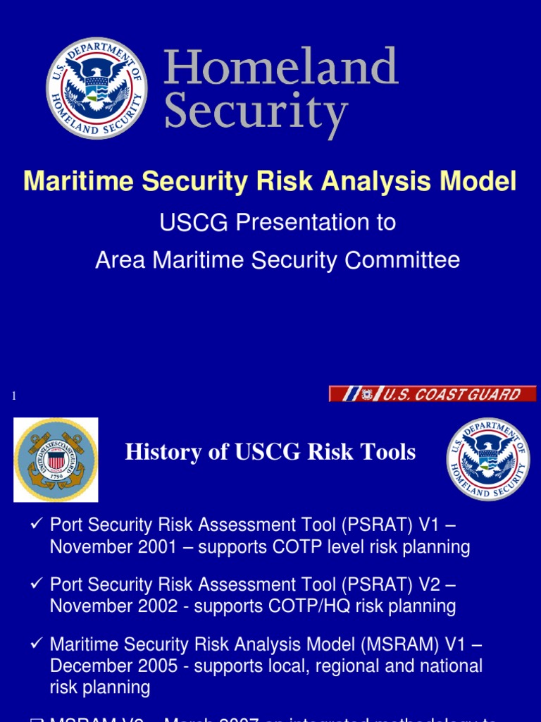 Maritime Security Risk Analysis Model | PDF | Policy | Security