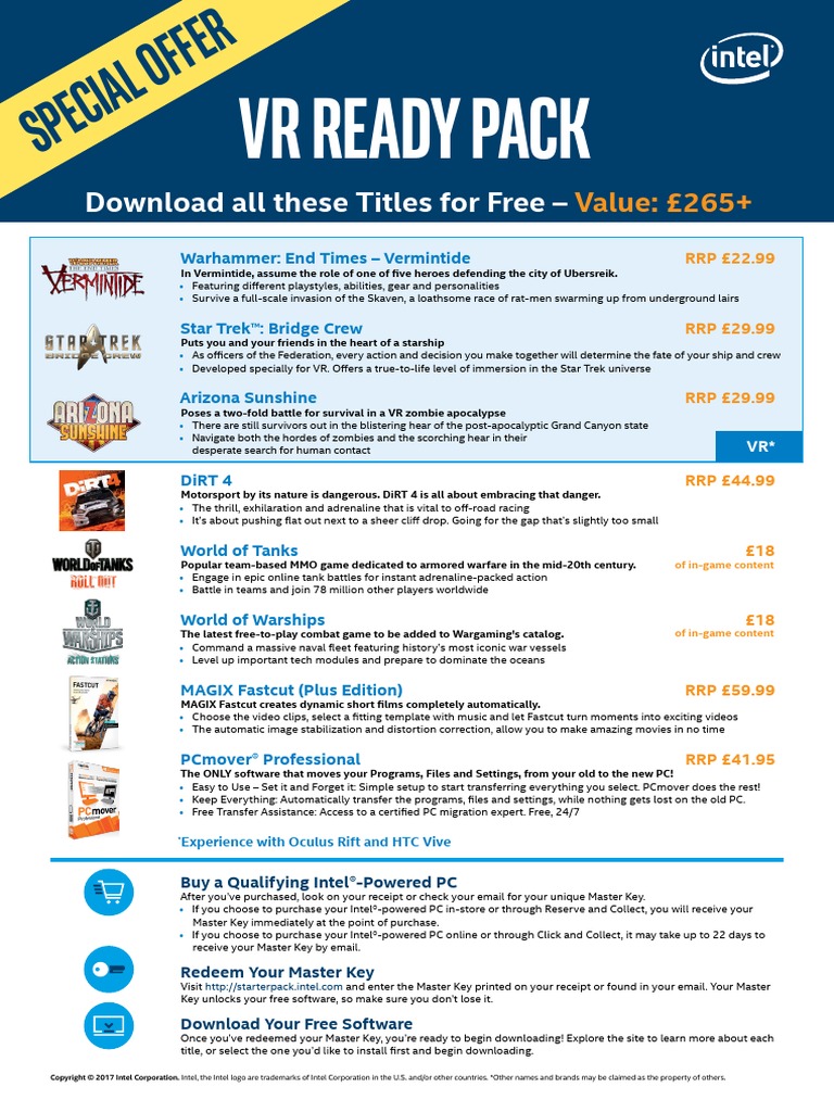 VR Ready Pack: Download All These Titles For Free | PDF | Personal ...