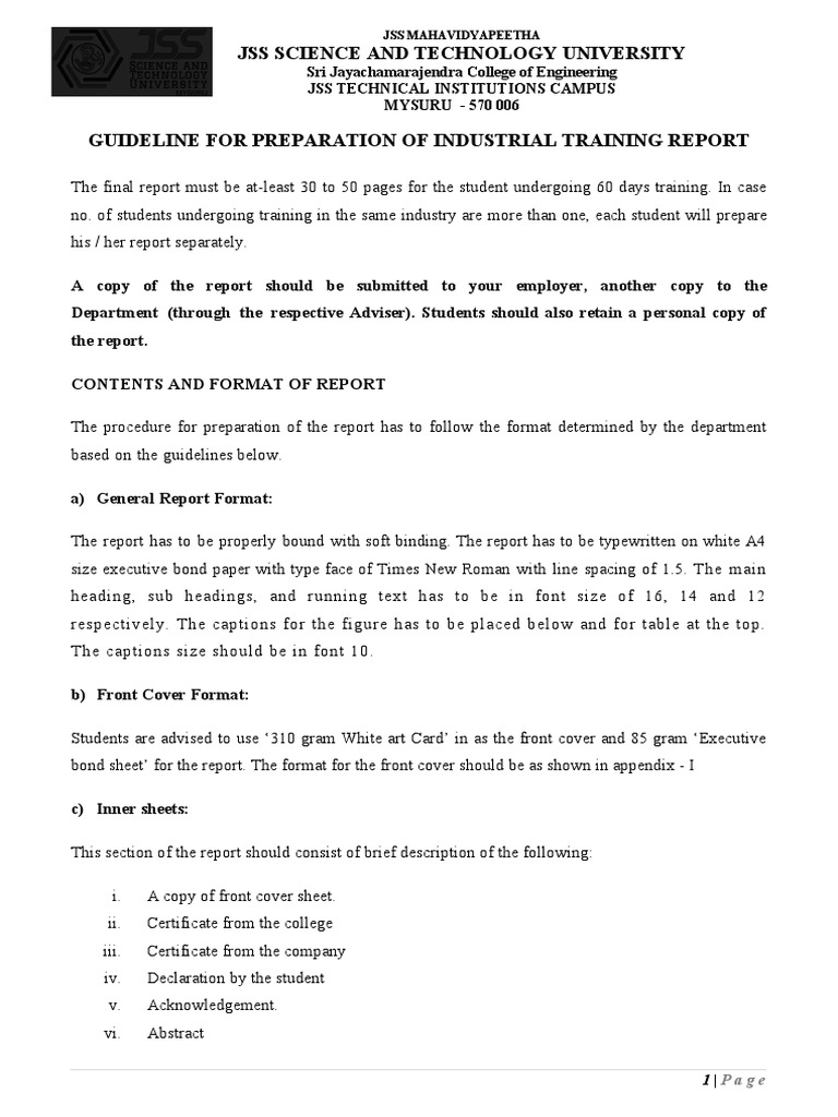 Jss Science and Technology University | PDF