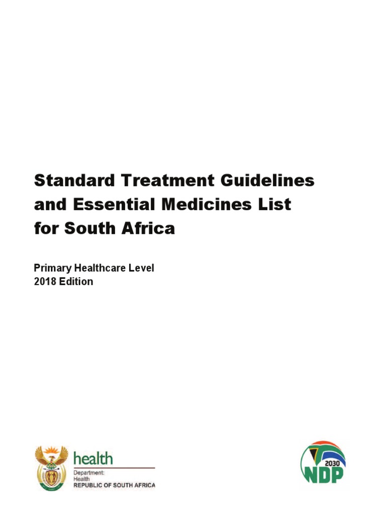 Standard Treatment Guideline SA PDF | PDF | Respiratory Diseases ...