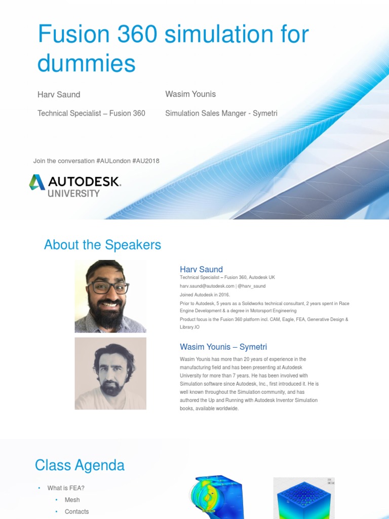 Fusion 360 Simulation For Dummies | PDF | Autodesk | Finite Element Method