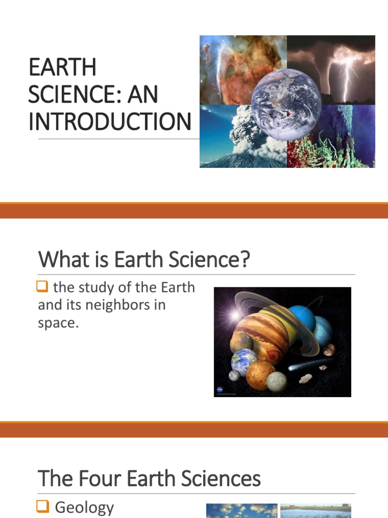 Lecture 1 Earth Science PDF | PDF | Sun | Solar System