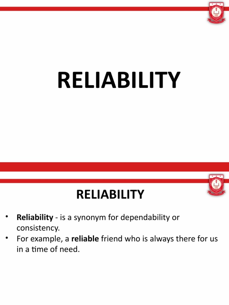 Chapter 5 Reliability Pdf Variance Errors And Residuals 2863