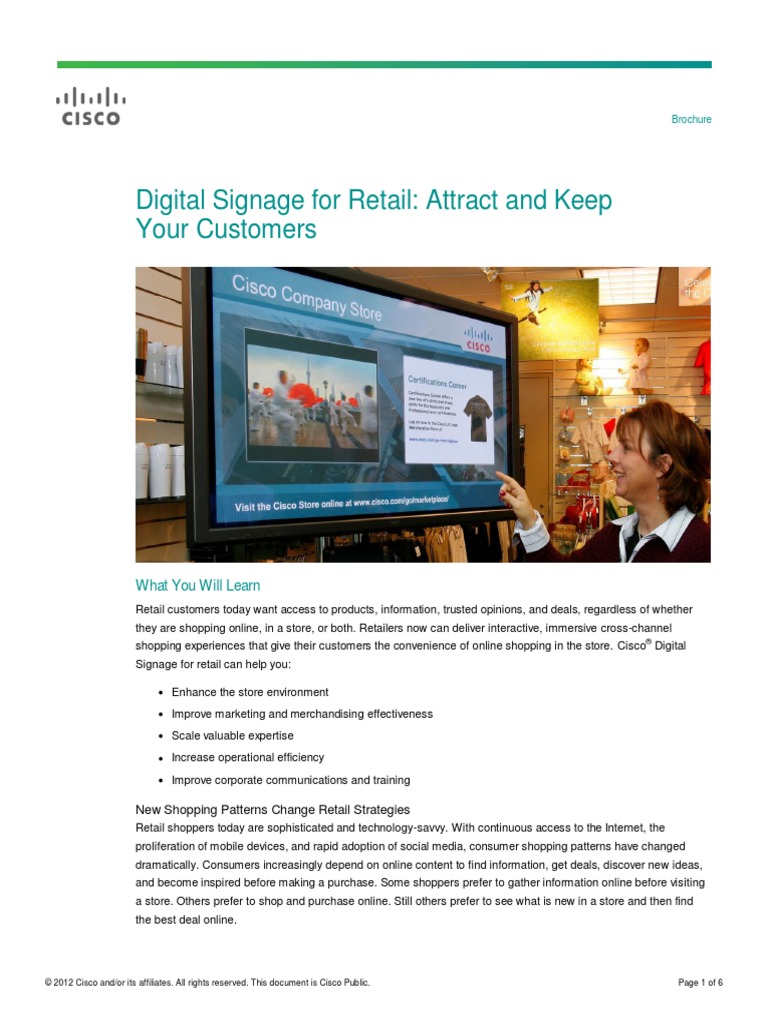 Dms Brochure 0709 PDF | PDF | Retail | Cisco Systems