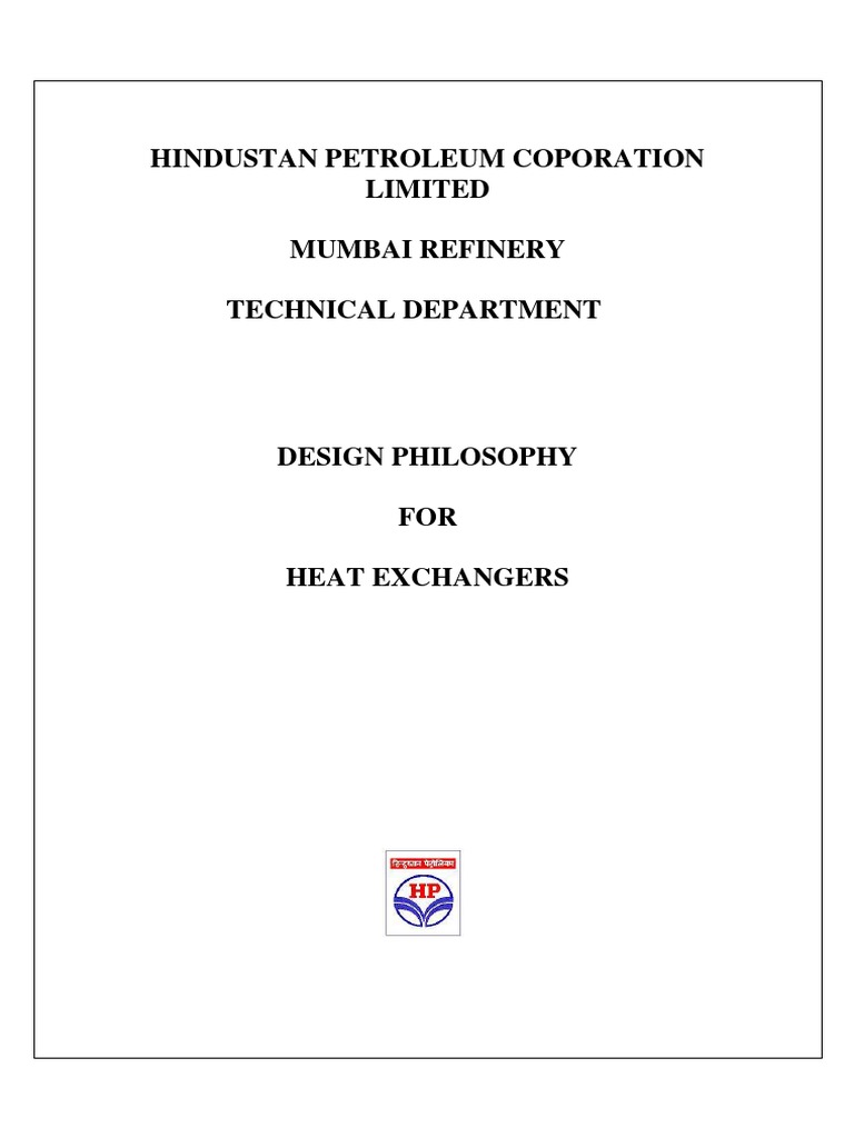 Heat Exchangers Design | Download Free PDF | Heat Exchanger | Pipe ...
