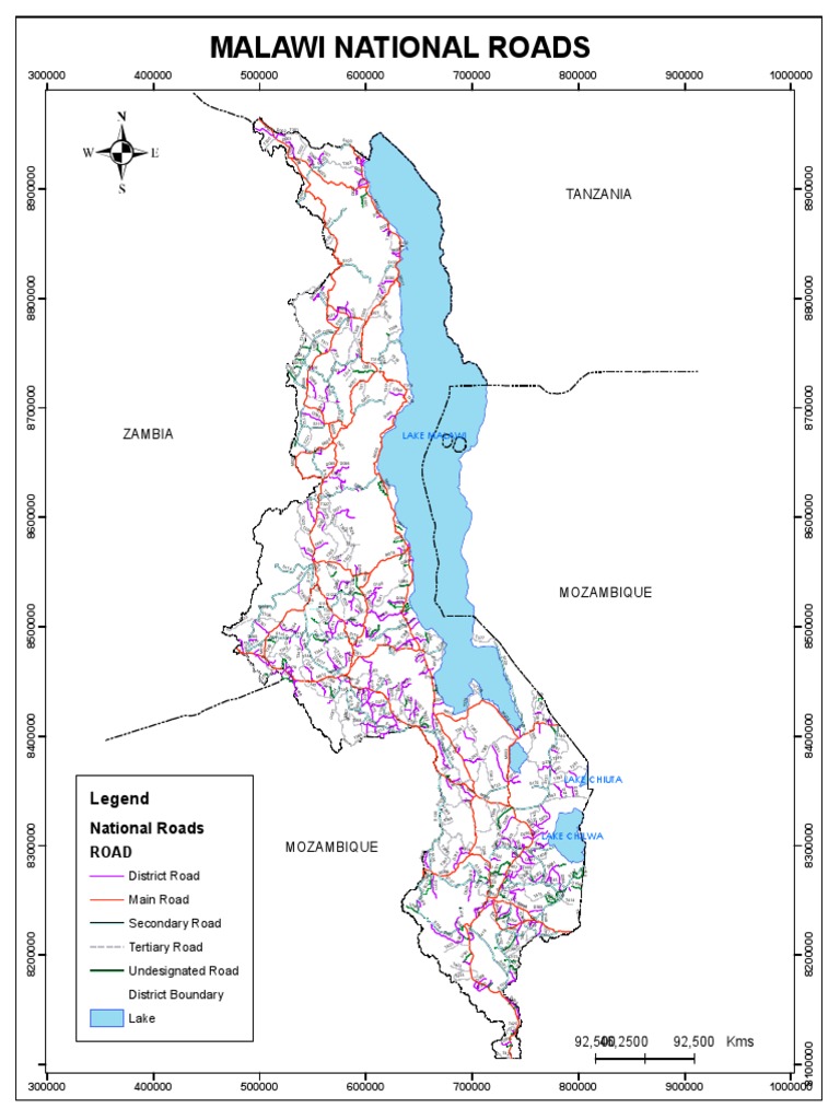 Malawi National Roads: Tanzania | PDF