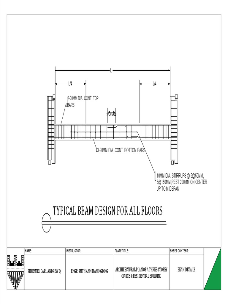 Detail of Beam | PDF