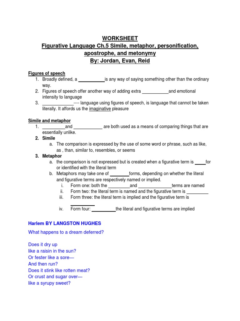 Perrine Poetry Notes CH 5 FIB PDF | PDF | Metaphor | Semiotics