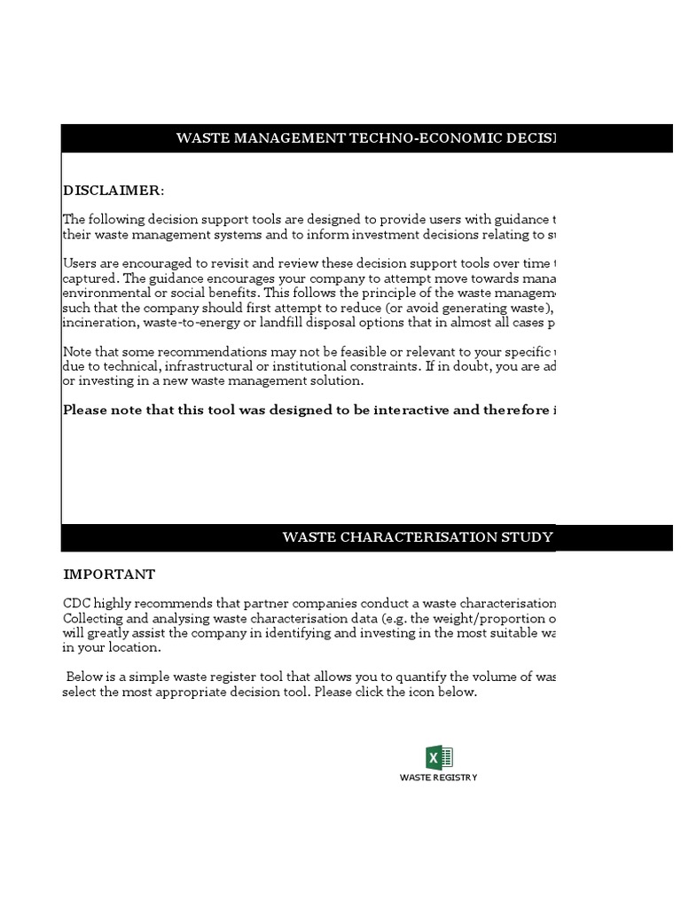 Plastics Waste Tool | Download Free PDF | Recycling | Waste Management