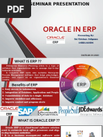 Comprehensive List of Oracle ERP Modules 1745761009 | PDF