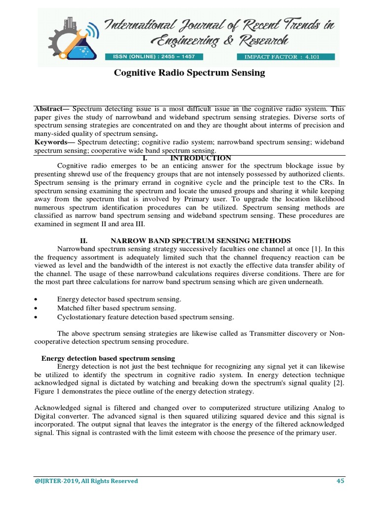 Cognitive Radio-Spectrum-Sensing-A-Survey - Change-Edited | PDF ...