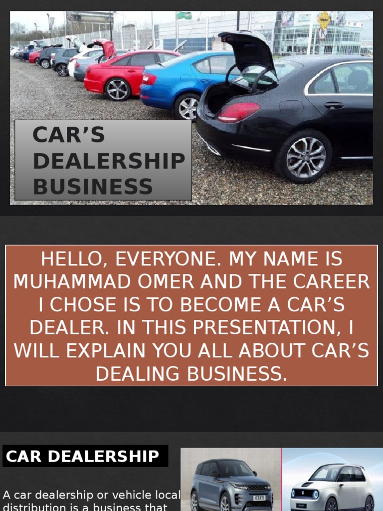 Car Dealership Business | PDF | Car Dealership | Sales