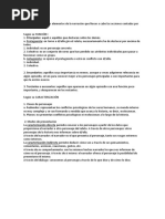 Clasificación de Tipos de Personajes | PDF