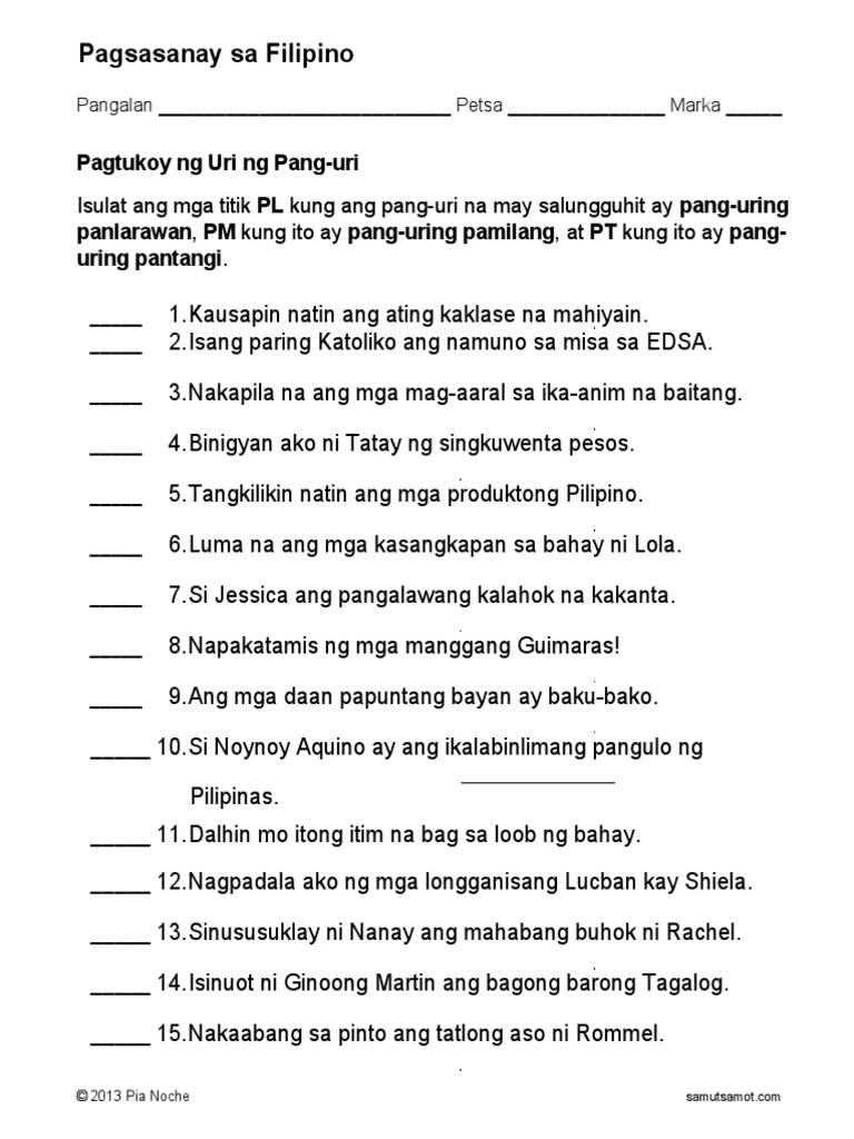 G7 - Masiyahin Activity | PDF