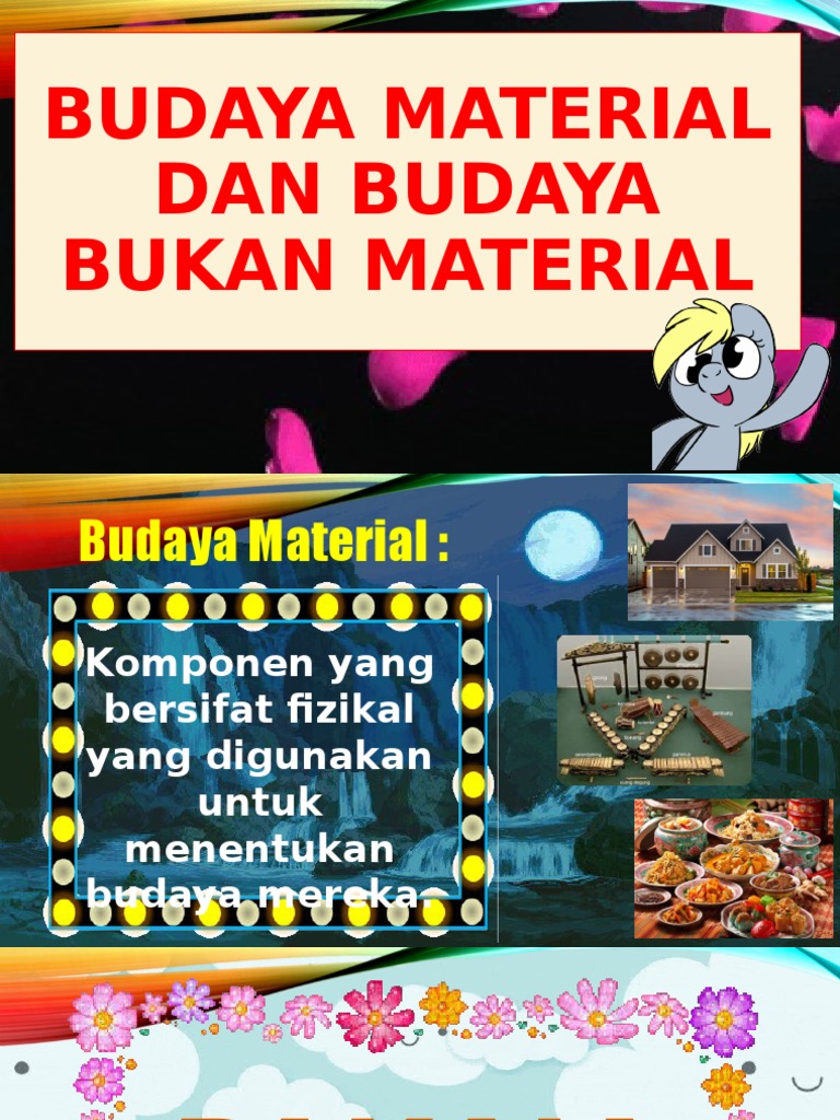 Budaya Material Dan Budaya Bukan Material | PDF
