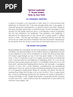 Lead Like Jesus | PDF | Humility | Leadership