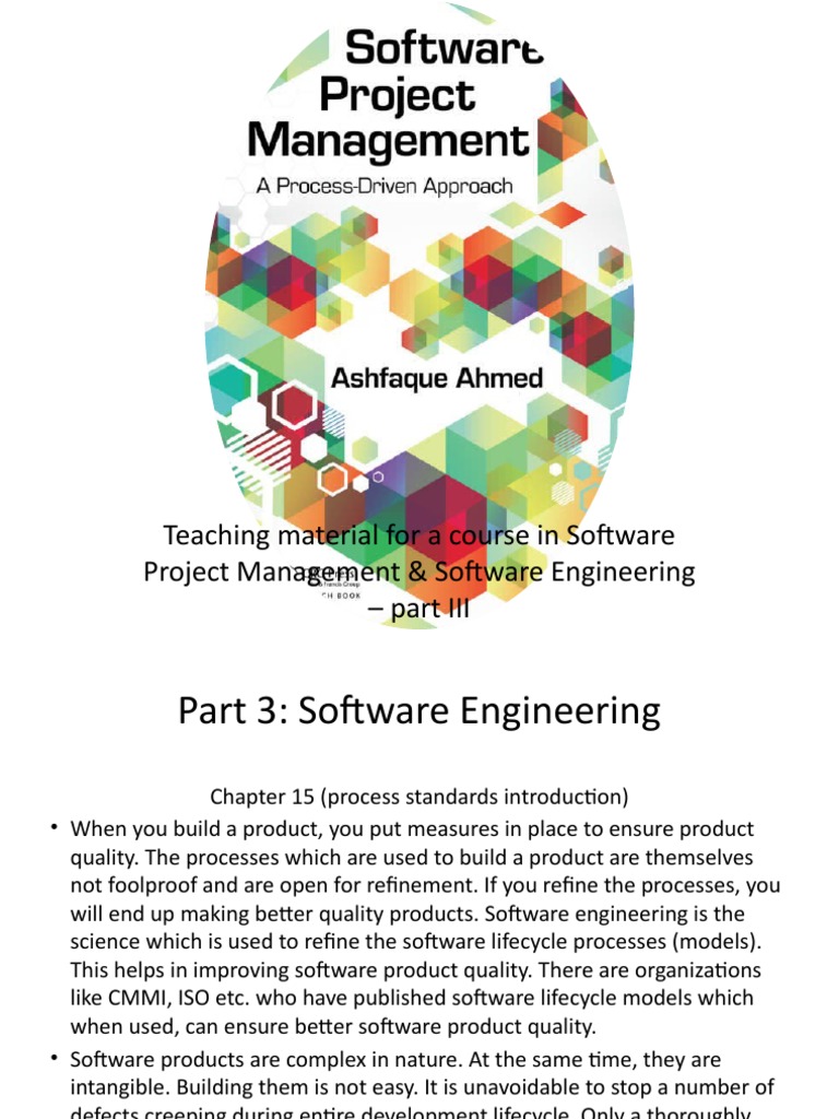 Teaching Material For A Course in Software Project Management ...