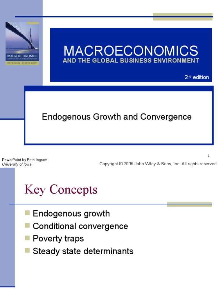 Endogenous Growth | PDF | Economic Growth | Macroeconomics