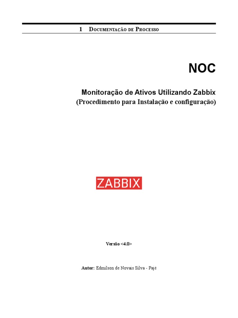 Manual Instalacao Zabbix | PDF