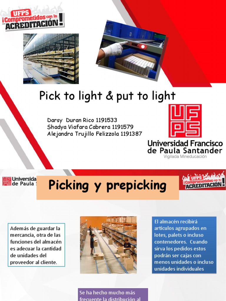 Picking y prepicking | PDF | Almacén | Software