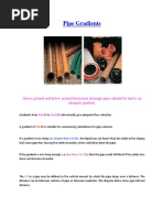 Basic Guide To Calculating Falls and Gradients For Drainage | PDF ...