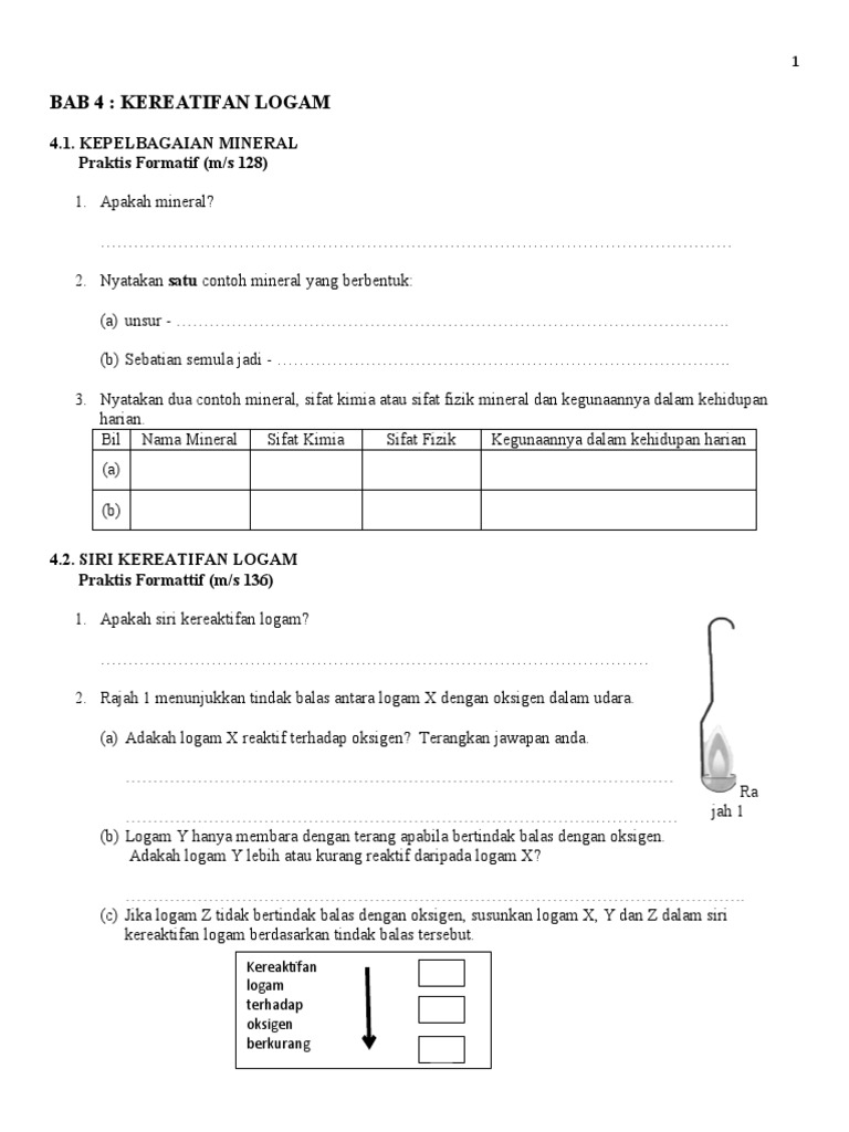 Bab 4 T3 | PDF