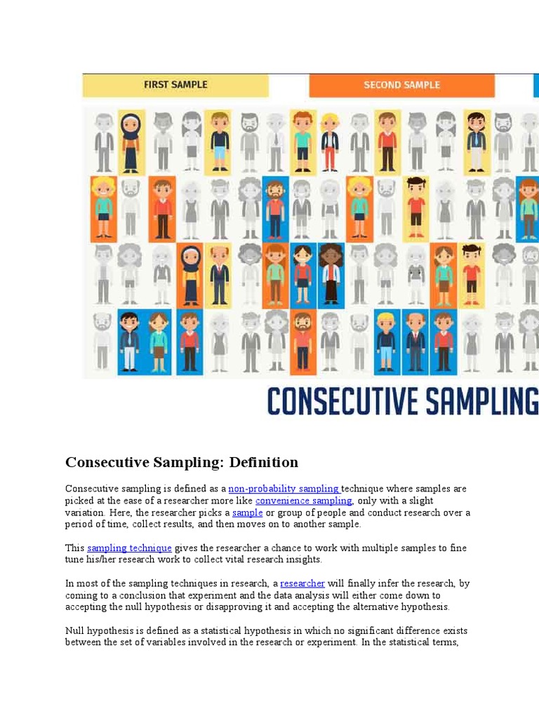 Understanding Consecutive Sampling: A Non-Probability Technique for ...