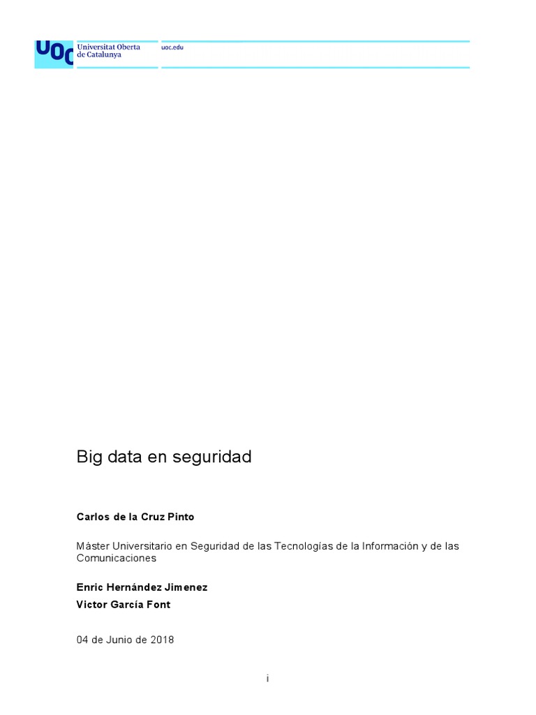 Big Data y Seguridad: Una arquitectura para la ingesta, transformación y análisis de datos ...