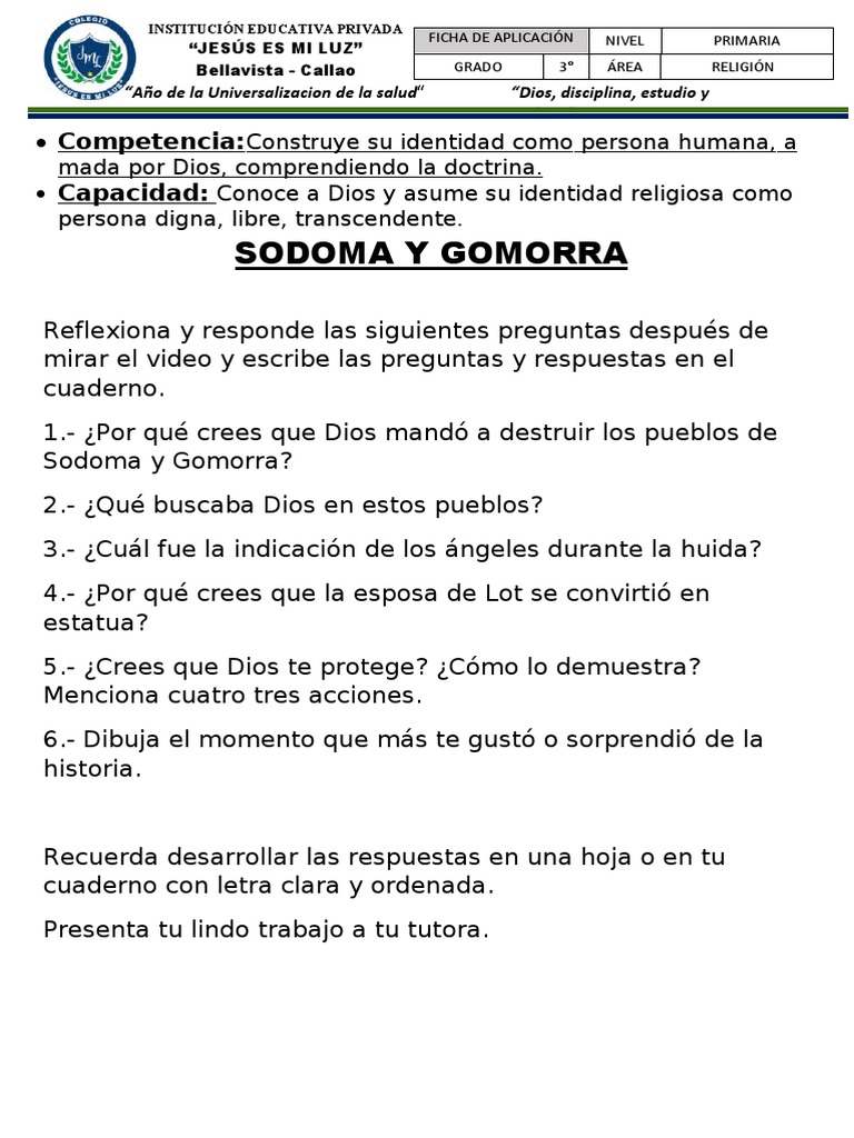 Sodoma y Gomorra | PDF