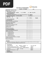 General Work Permit Format | PDF