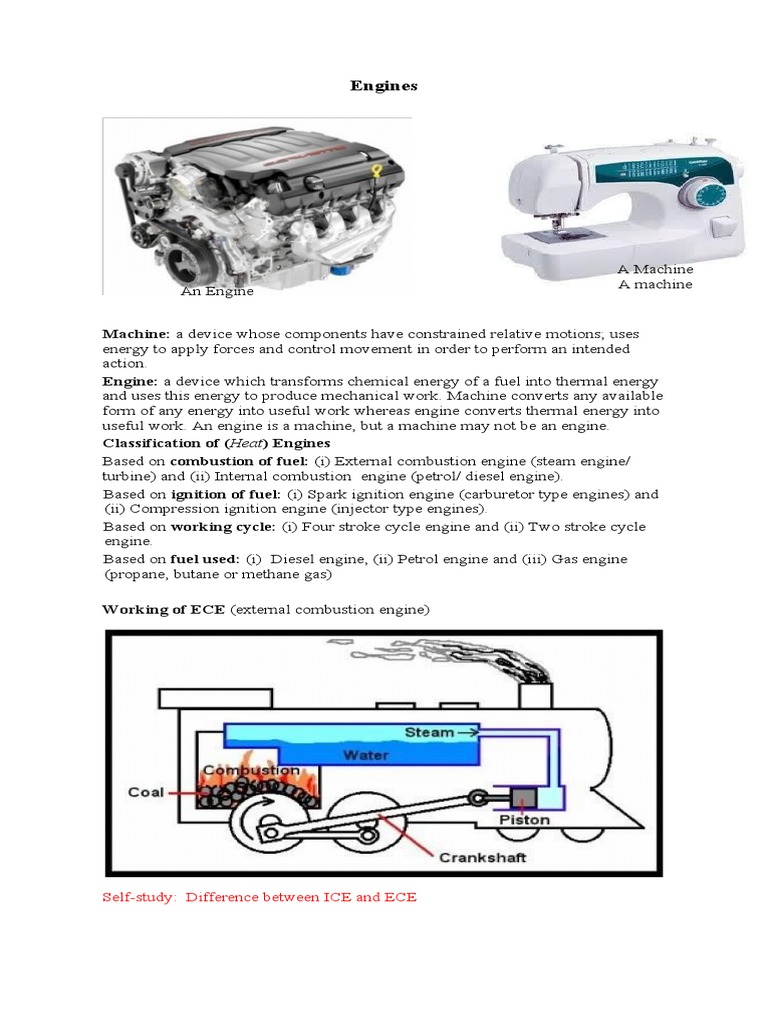 Understanding the Fundamentals of Internal Combustion Engines | PDF ...