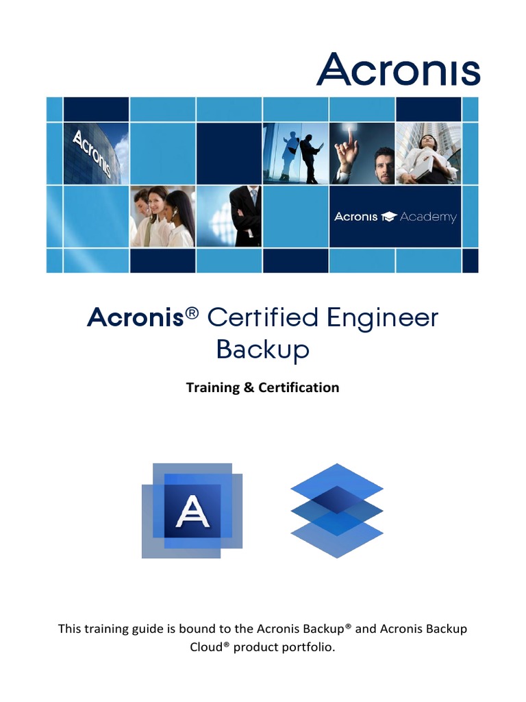 Acronis Certified Engineer Backup 12.5 Training Guide (EN) | PDF ...