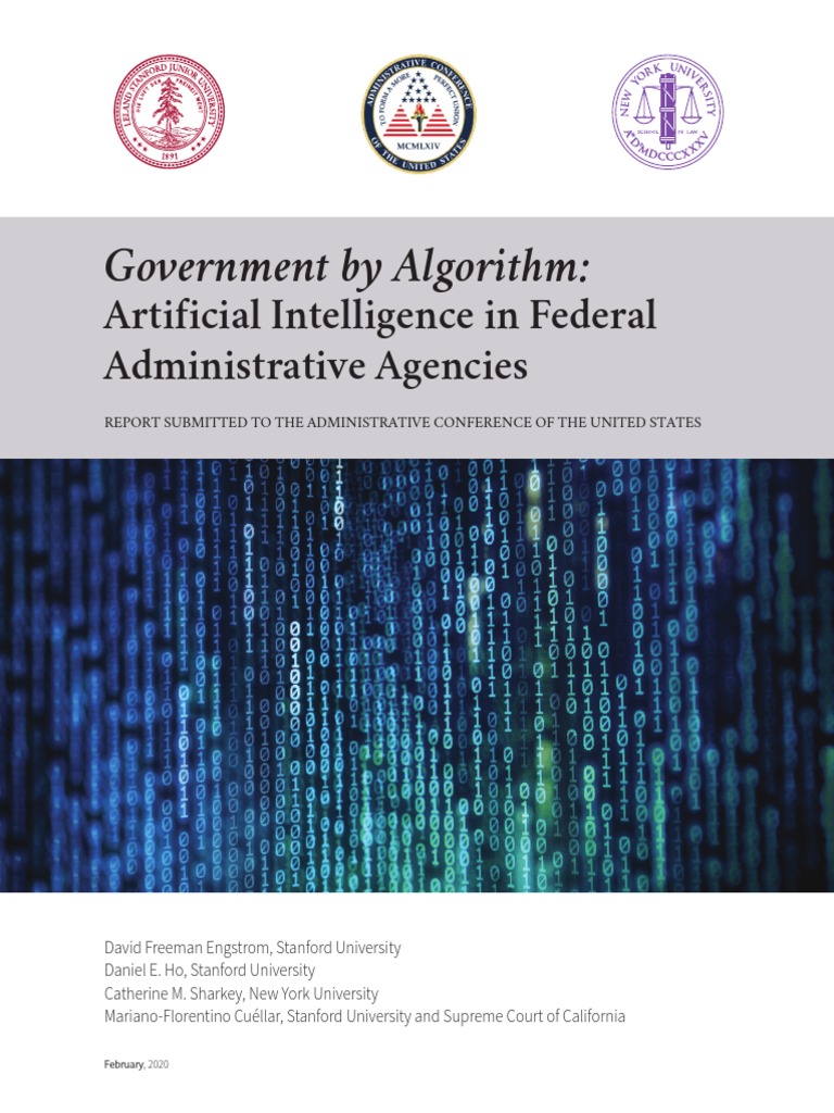 Government by Algorithm - Artificial Intelligence in Federal ...