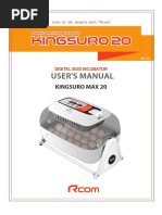 Egg Incubator User Manual PDF | PDF