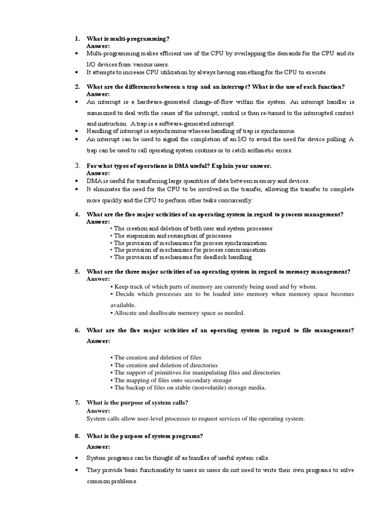 Osqnans | PDF | Thread (Computing) | Process (Computing)
