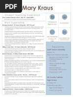 Schwartz, Mary - Resume 2024 | PDF