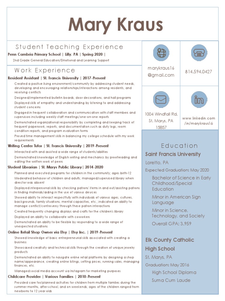 Completed Resume | PDF | Behavior Modification | Learning