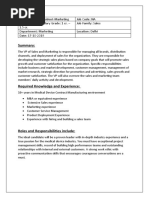 KRA Sample | PDF | Human Resources | Strategic Management