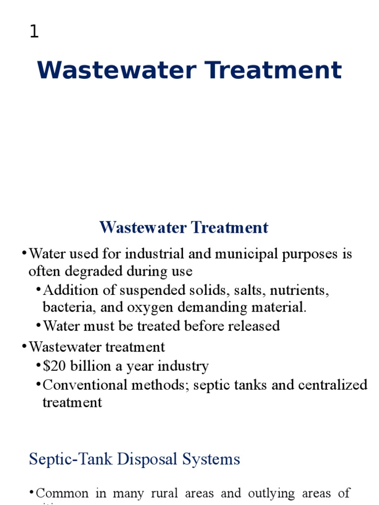 Water Treatment | PDF | Sewage Treatment | Wastewater