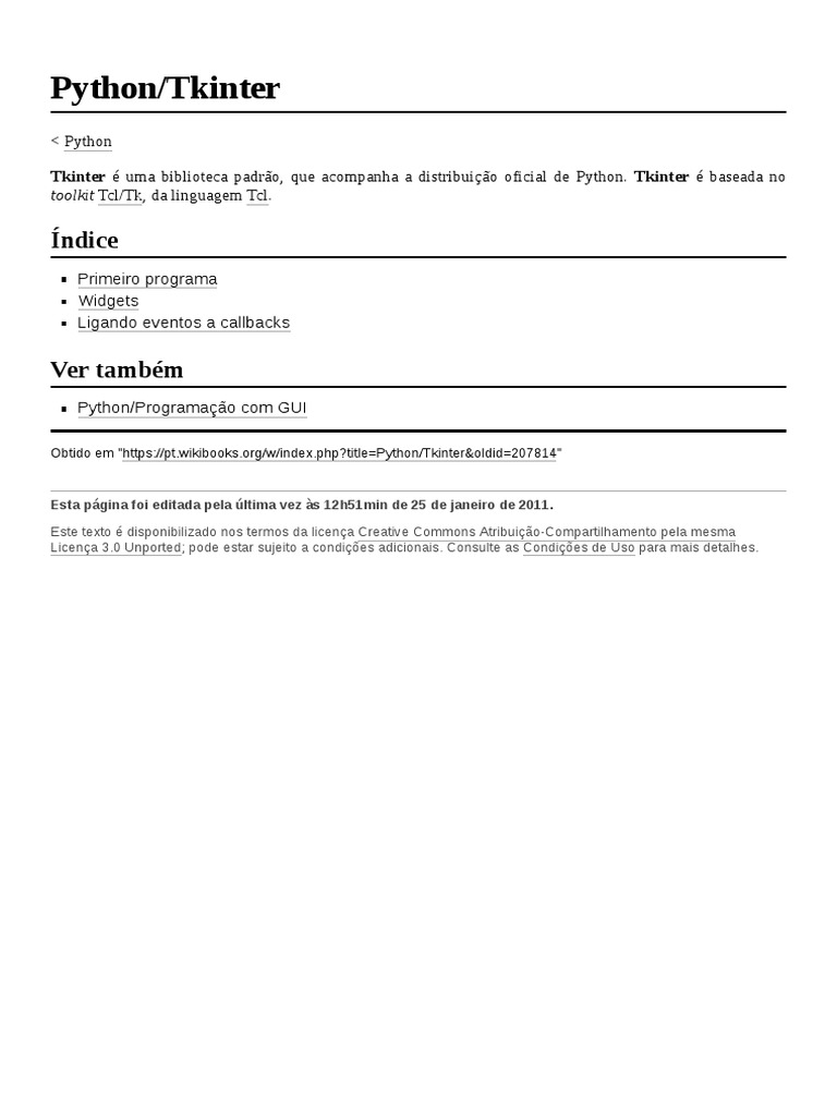 Python Tkinter PDF | PDF