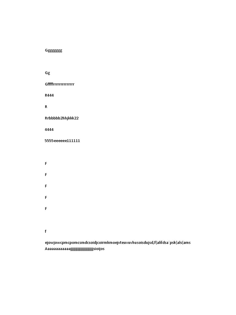 Undecipherable text with repeating characters | PDF