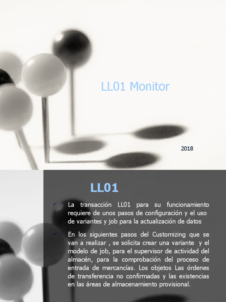 Configuración de Monitor LL01 en Almacenes | PDF | Informática | Software