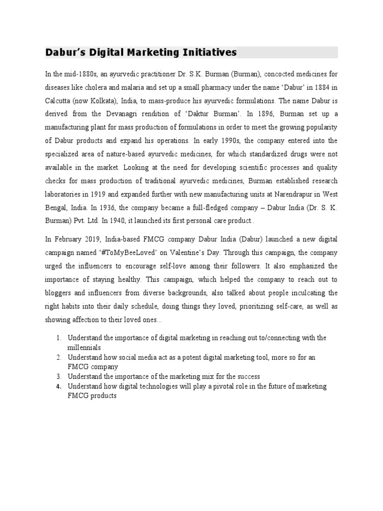 Dabur Case | PDF