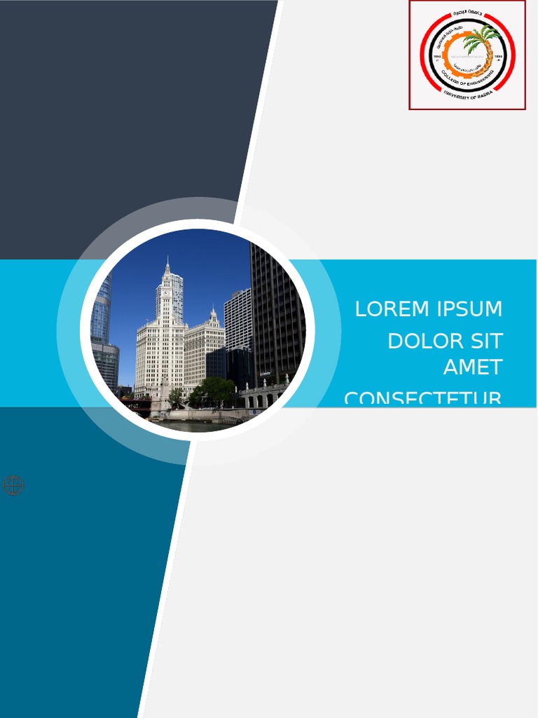 Cover Page Design For Report and Book in Microsoft Word Khanhtrannet | PDF