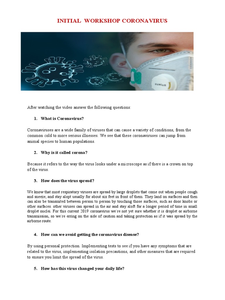 Understanding Coronavirus Basics | PDF
