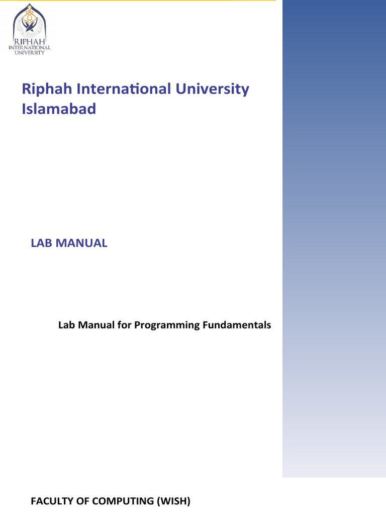 Lab Manual 7 | PDF | Learning | Computer Programming