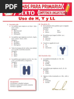 Comunicación - Uso de H, y y LL | PDF | Fonética | Lingüística