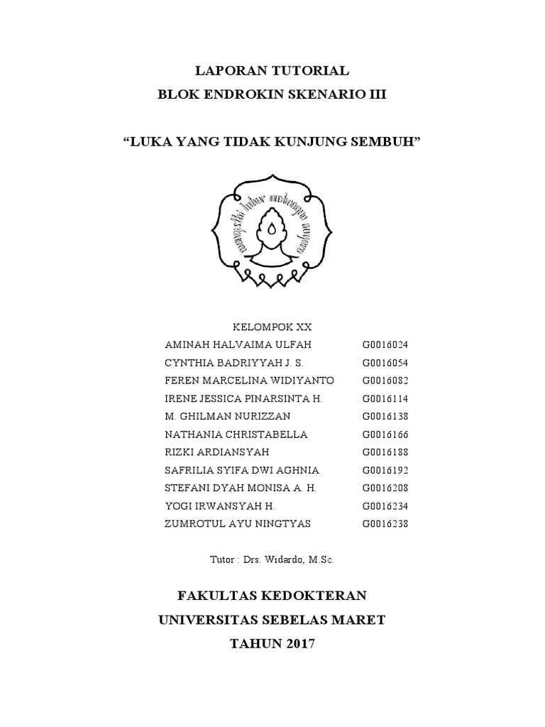 Laporan Tutorial Blok 5 Skenario 3 | PDF